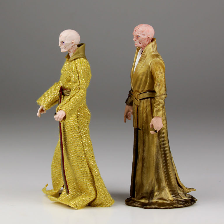 Supreme Leader Snoke Figures - 5POA vs Super-Articulated - Villa Varykino
